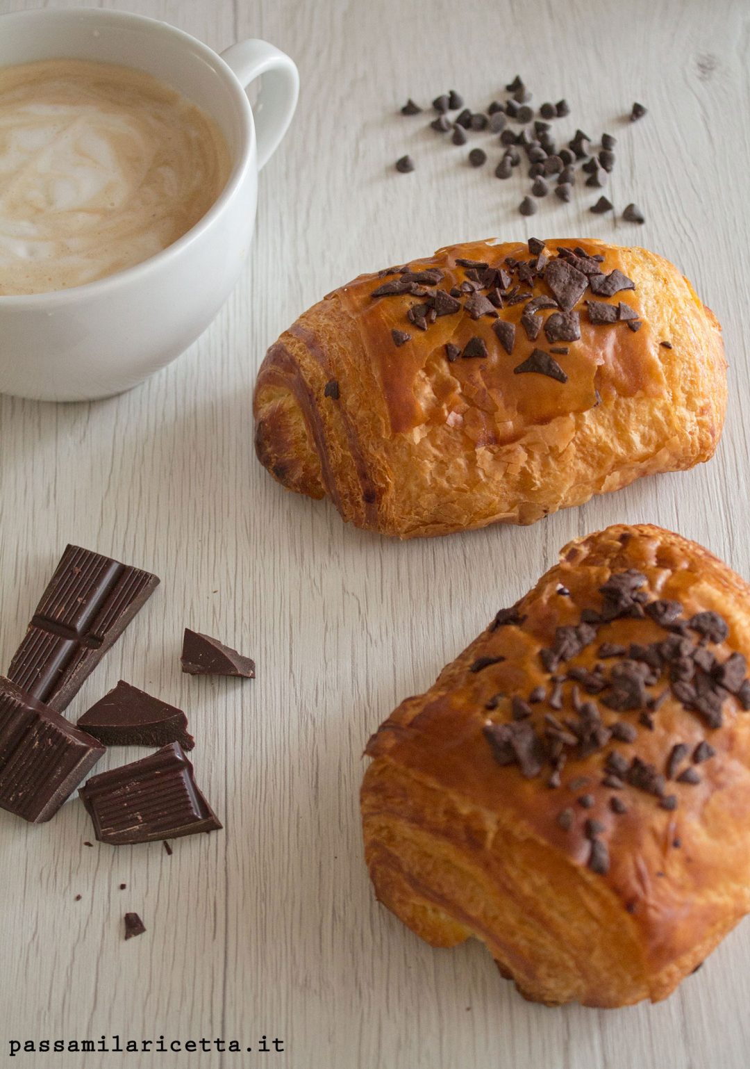 Pain au Chocolat - Ricetta Saccottini - Passami La Ricetta