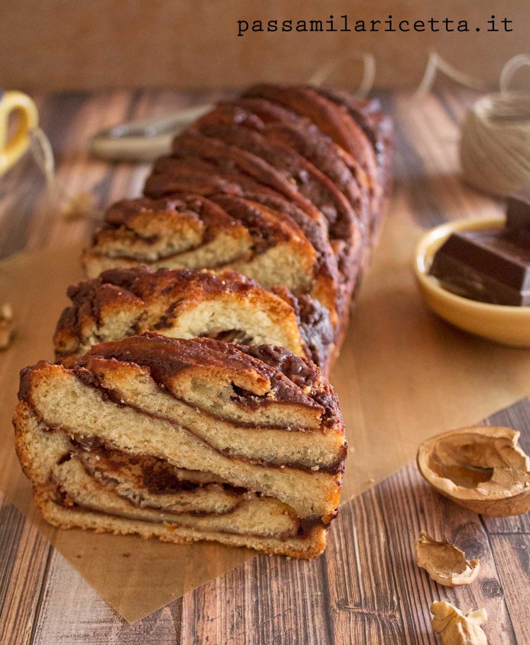 Babka al cioccolato, dolce ebraico - Passami La Ricetta