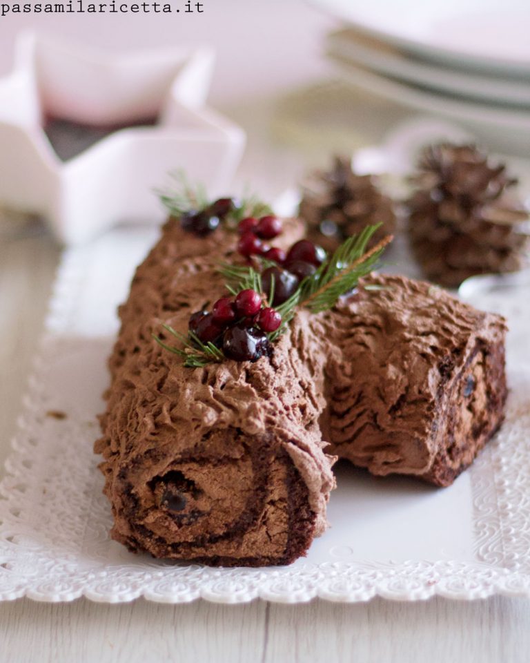 Tronchetto di Natale Facile, in Due Versioni - Passami La Ricetta